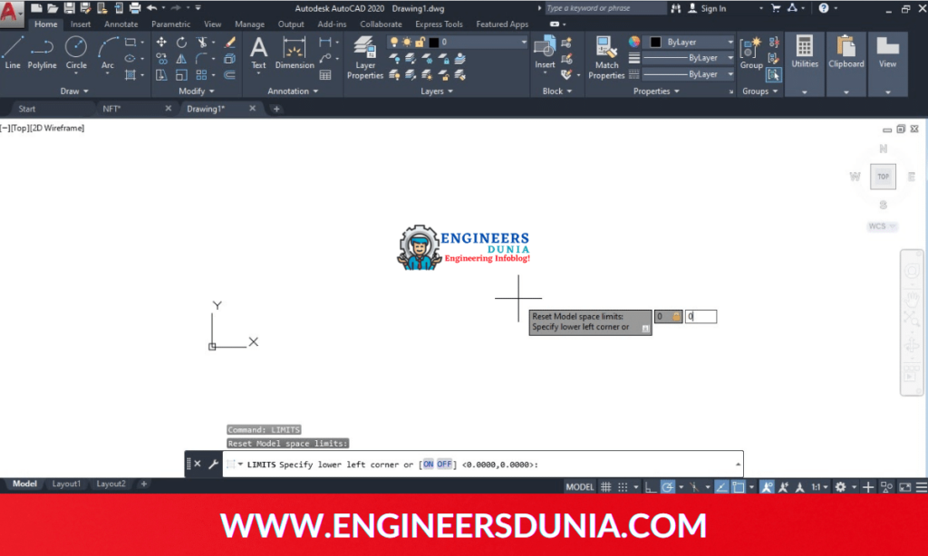 how-to-set-limits-in-autocad